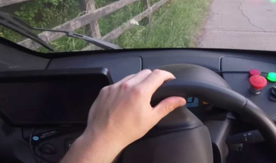 Deep reinforcement learning on-board an autonomous car